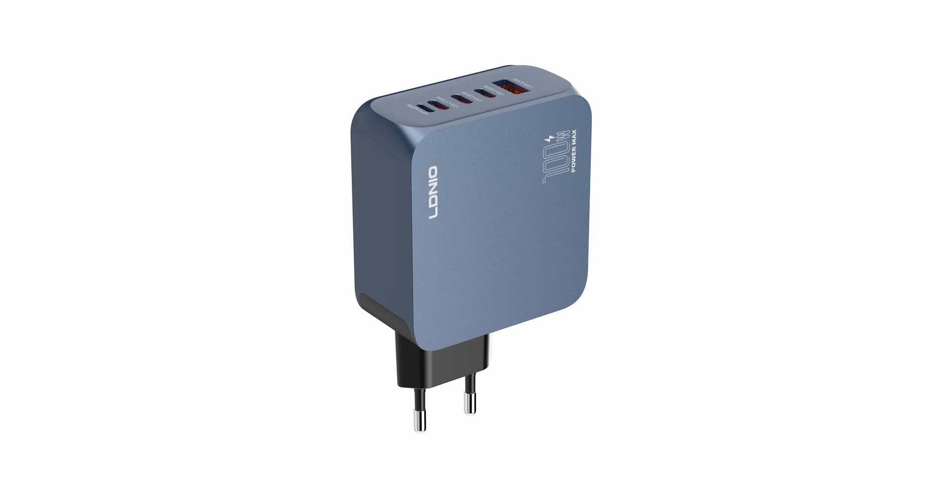 LDNIO Q8 100W GaN hálózati gyorstöltő többportos kialakítással (3xUSB-C ...